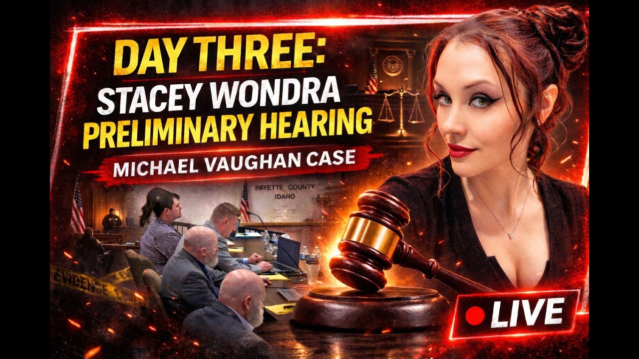 REVIEW DAY 3: Stacey Wondra' Hearing - Judge Binds Charges to District ...