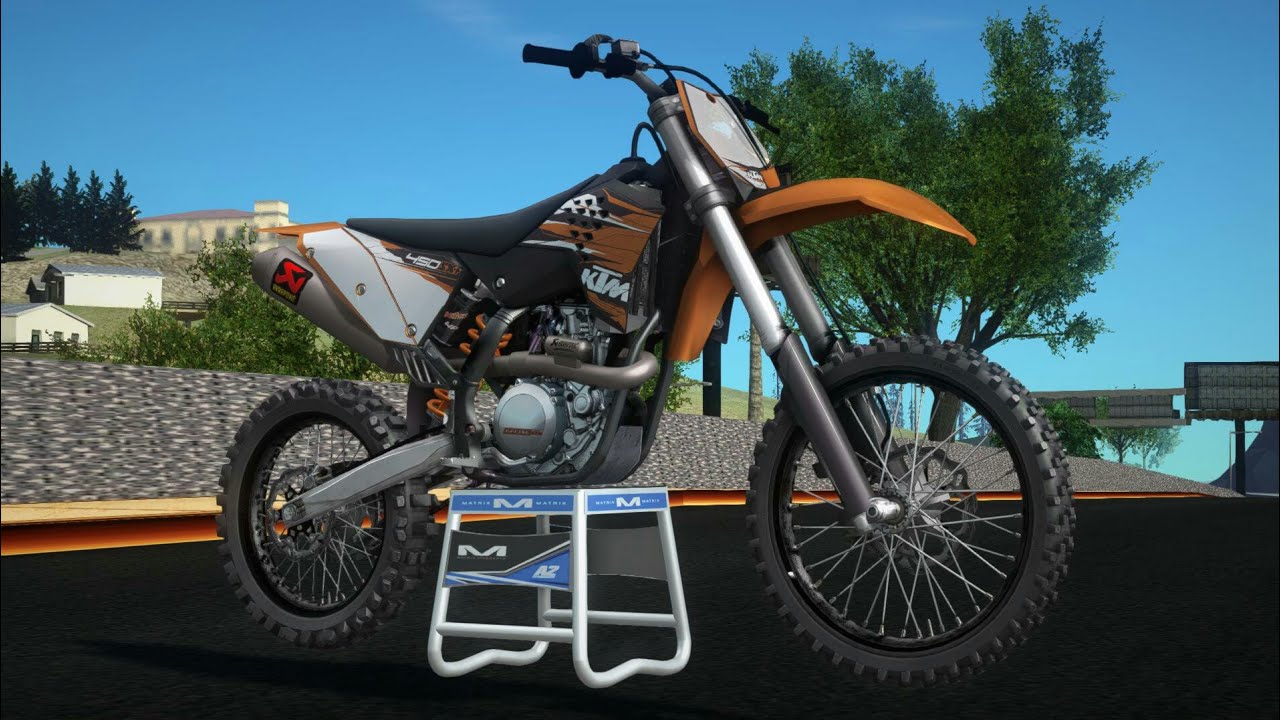 Mod KTM SXF 450 2010 GTA San Andreas + download link - YouTube