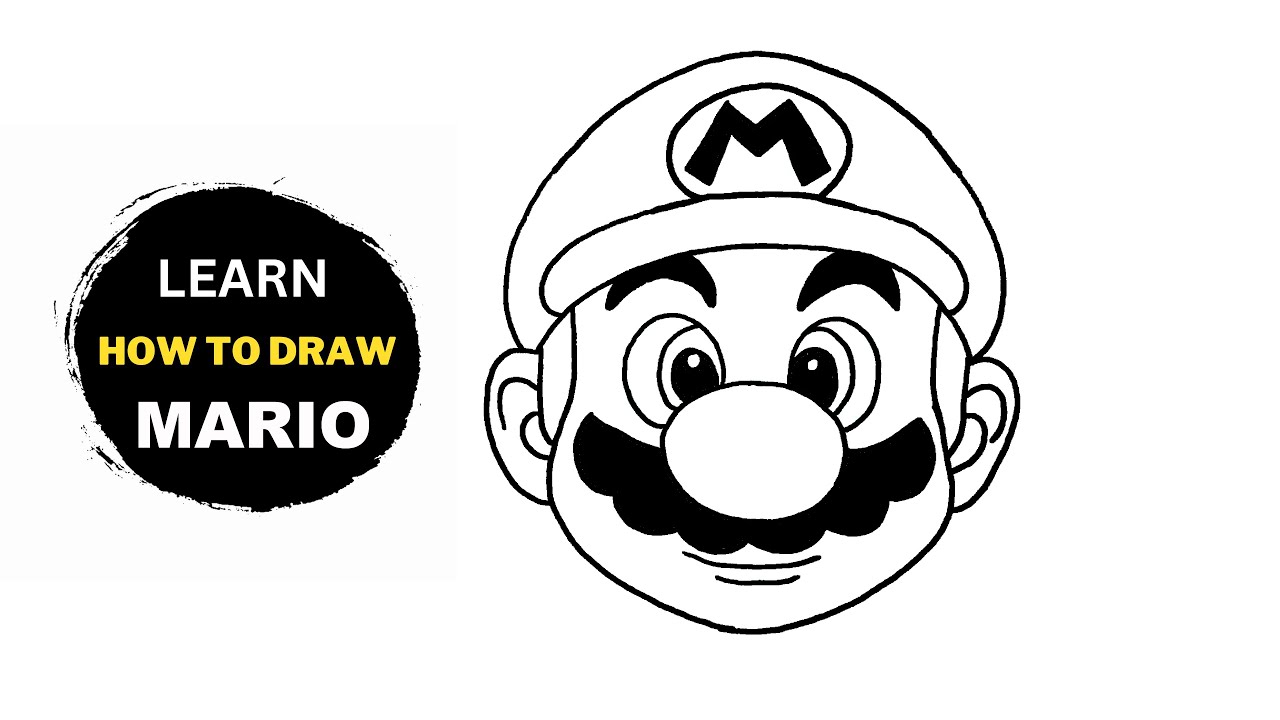 How To Draw Mario | Super Mario Bros Drawing For Beginners - YouTube
