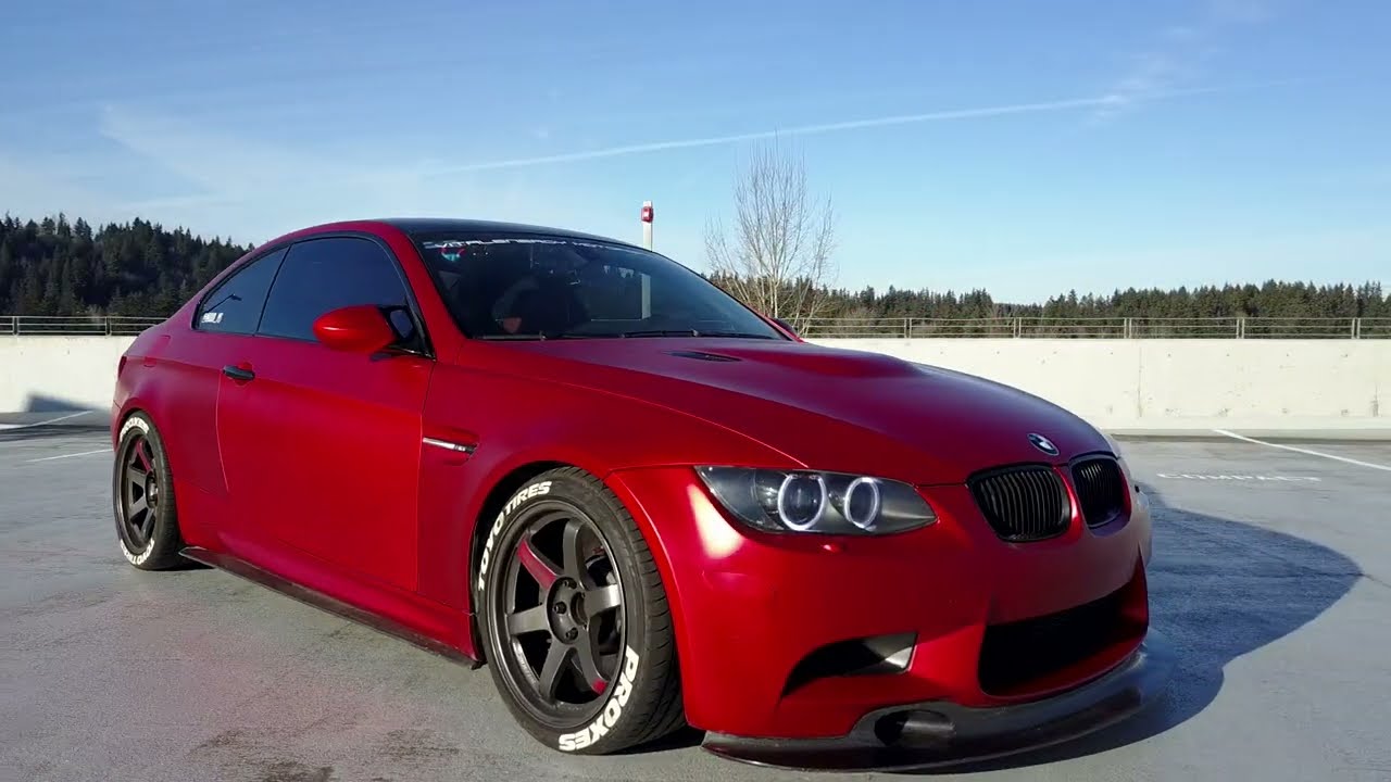 Owner Spotlight - Satin Candy Red M3 - YouTube