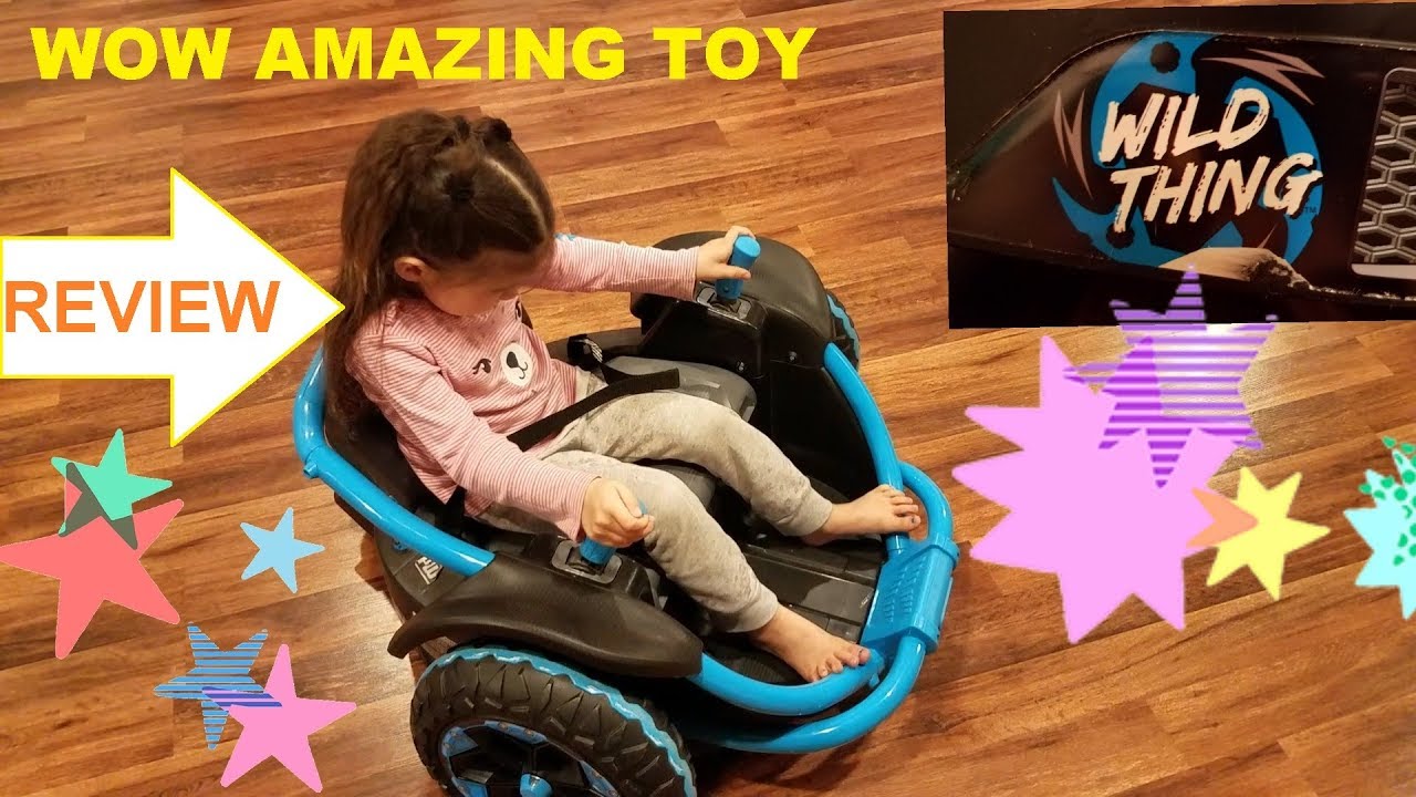 Wild Thing by Power Wheels Toy review by 3 Year old. AMAZING powered ...