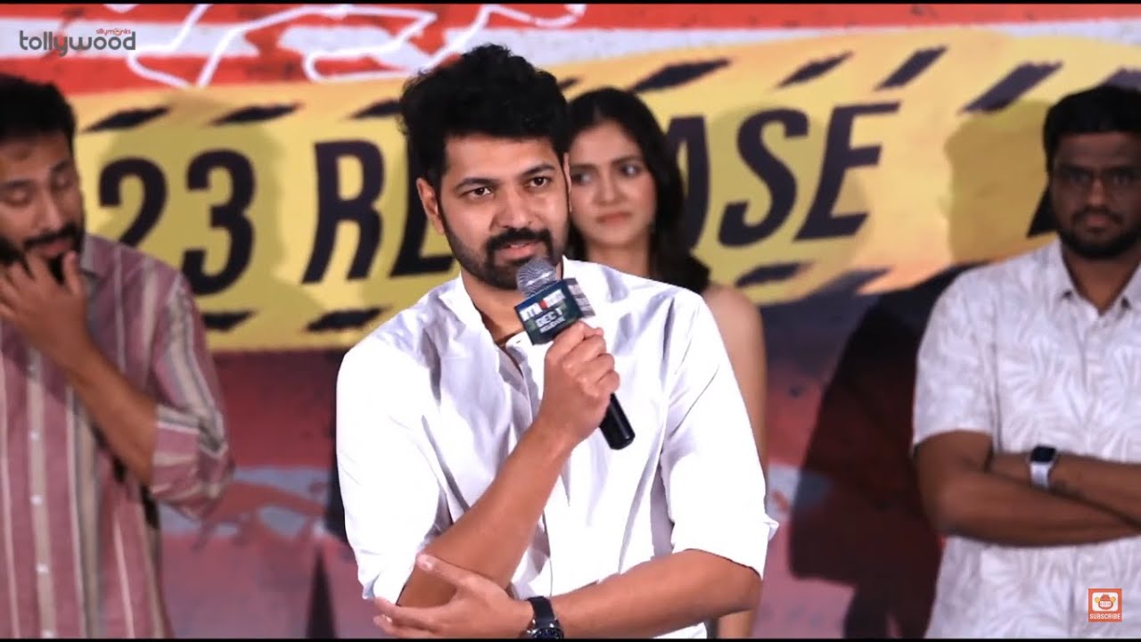 Actor Karthik Raju Speech @ Atharva Trailer Launch Event | Silly Monks ...