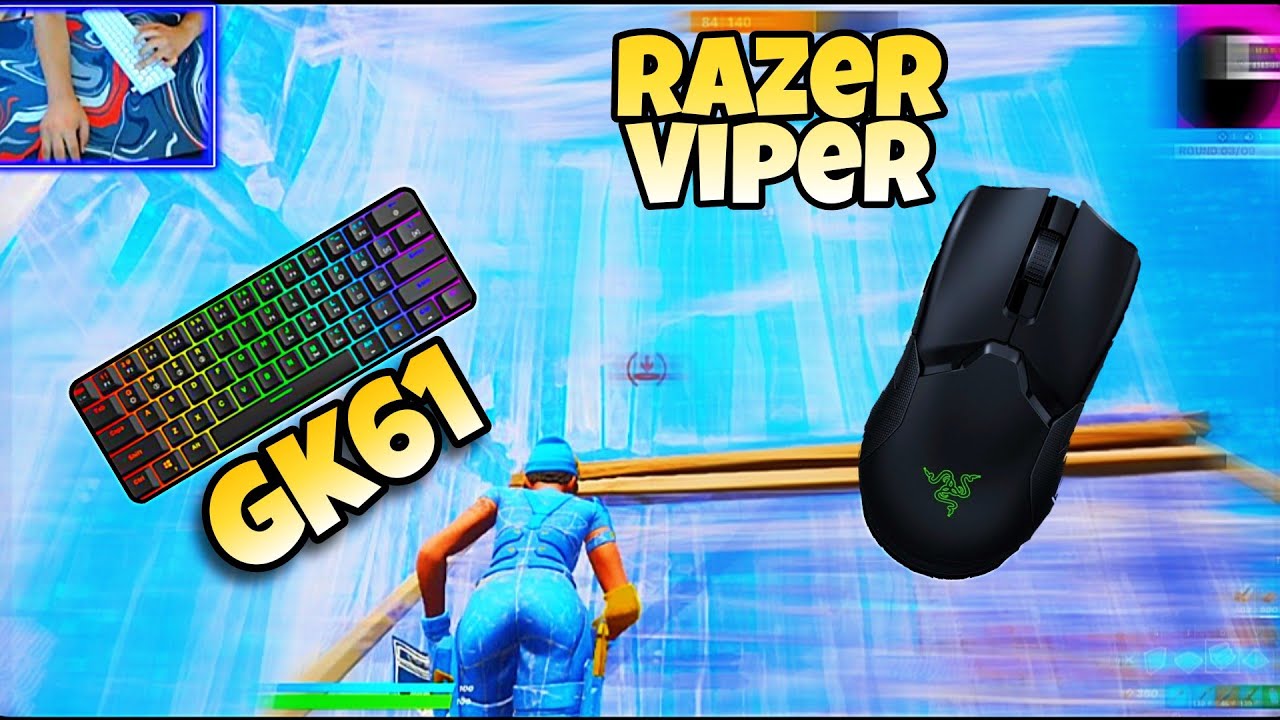 Gk61 Fastest Keyboard & Razer Viper Ultimate | Gameplay | Handcam ...