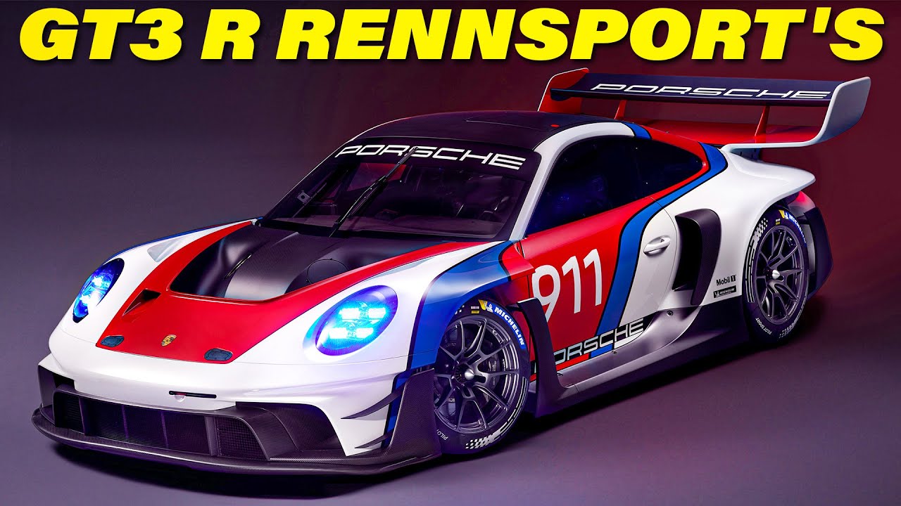 You Need to Witness: The Porsche 911 GT3 R Rennsport Unveiled! - YouTube