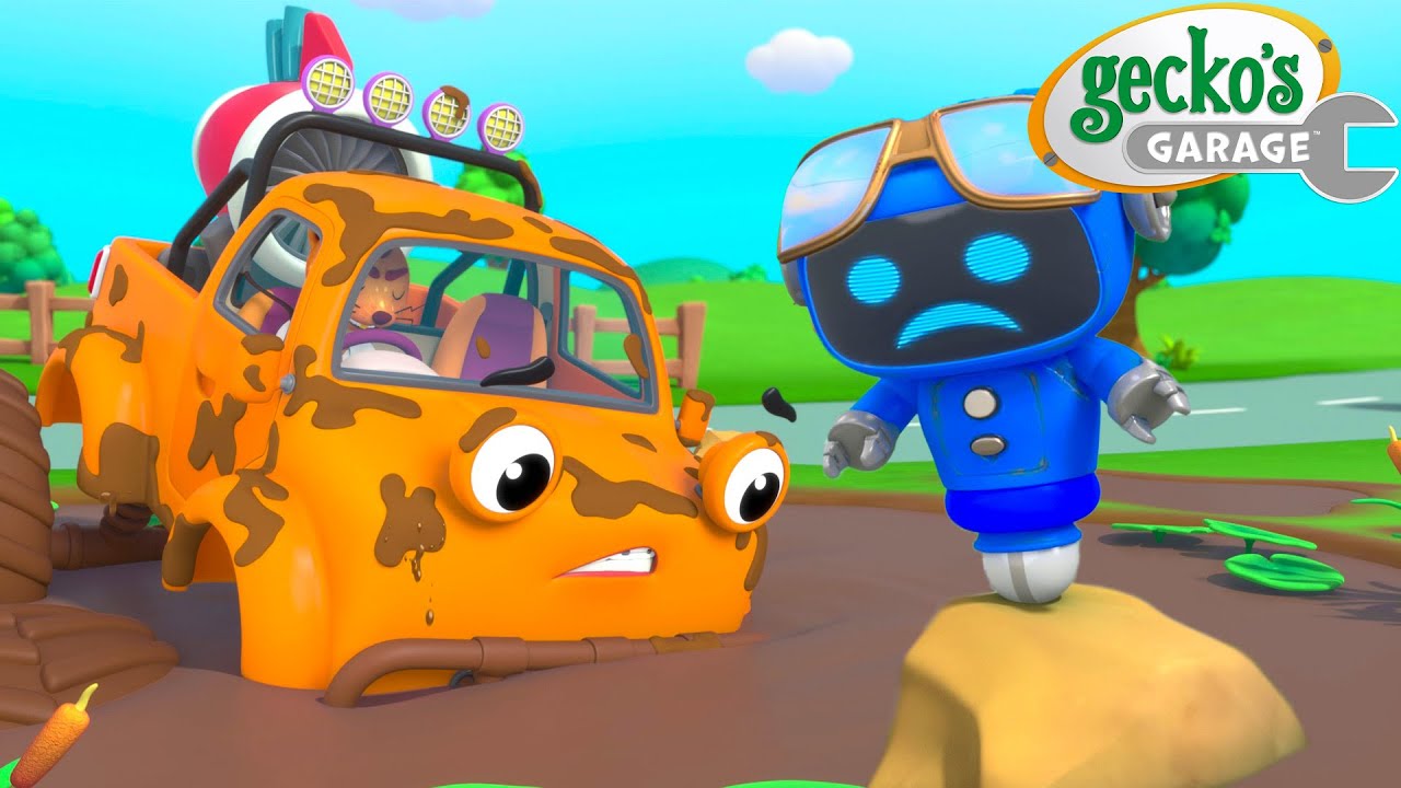 STUCK In The Mud! | Gecko's Garage | Mechanical Misadventures - YouTube