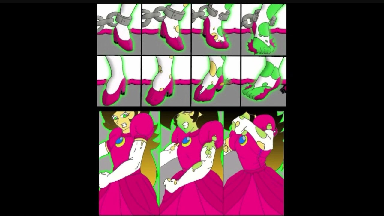 Peach into she hulk - YouTube