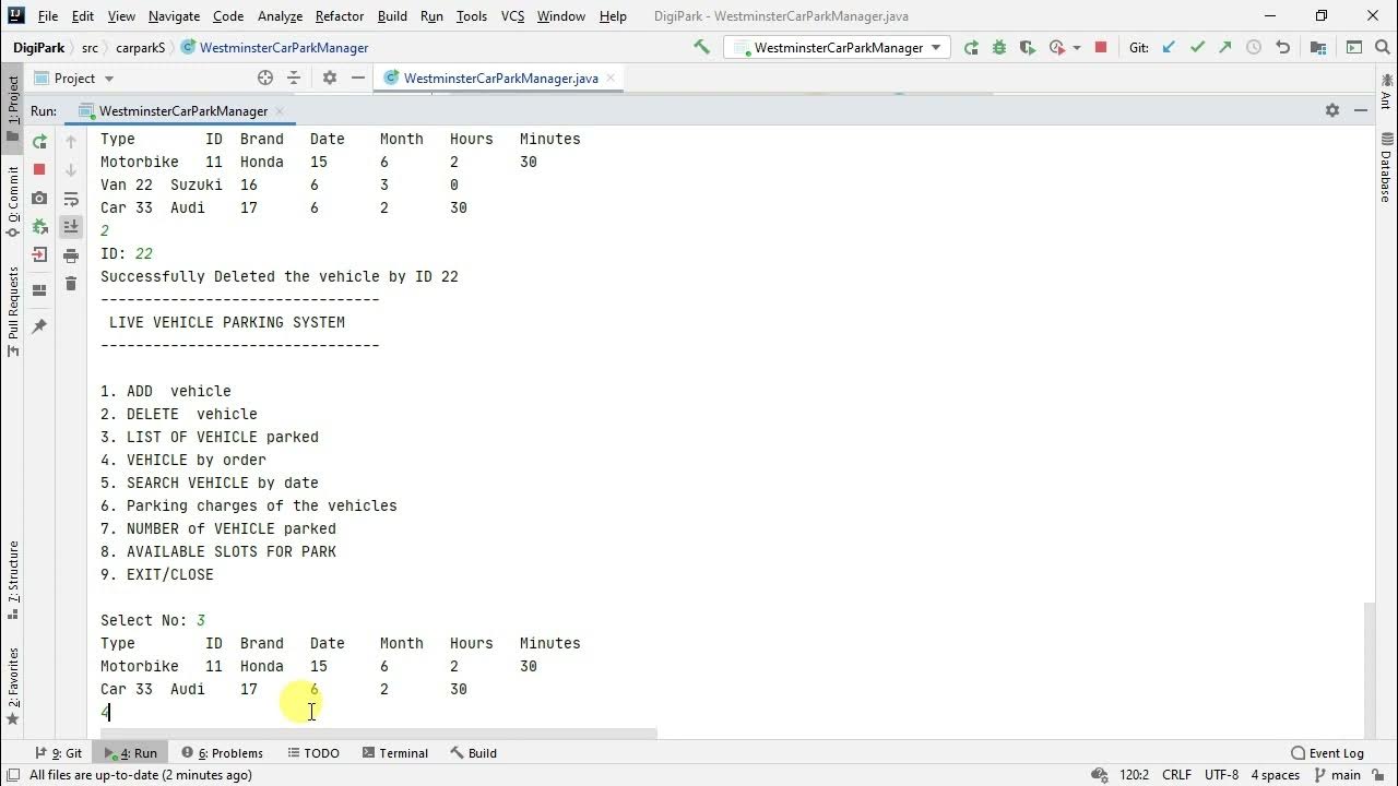 DigiPark - JAVA Console Application. - YouTube