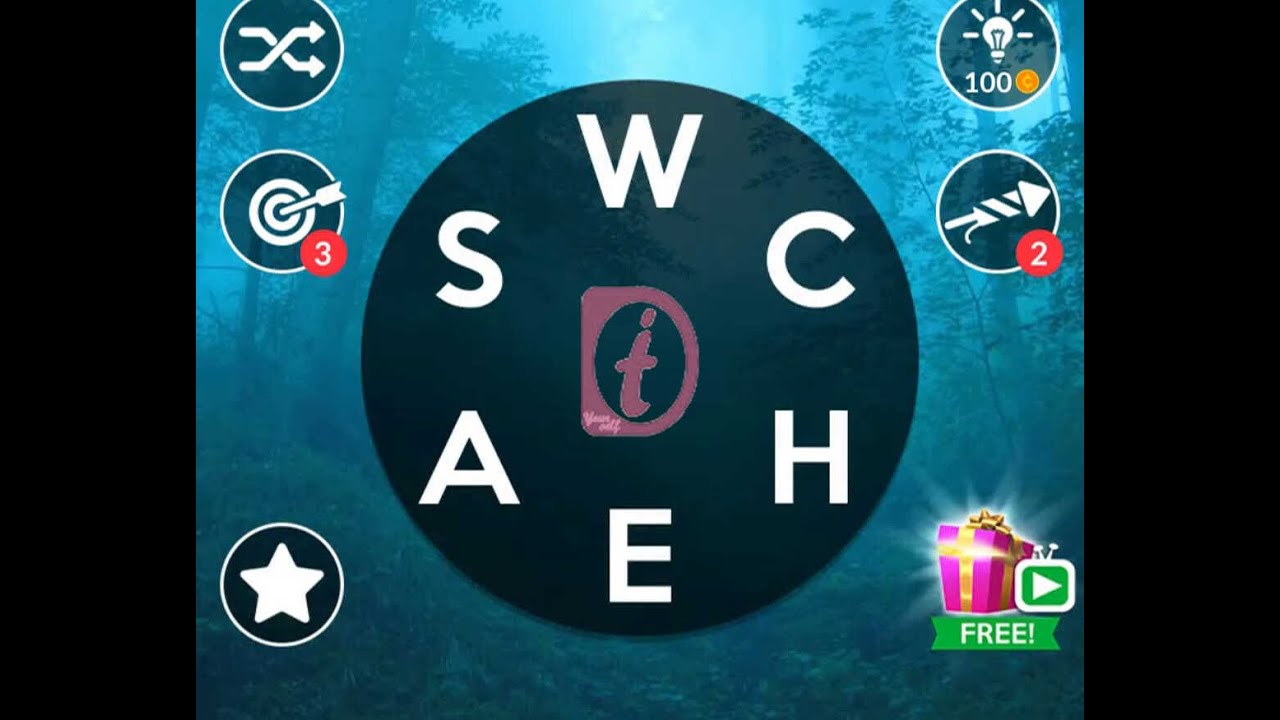 1466 Wordscapes Woodland Azure Level 1466 - YouTube