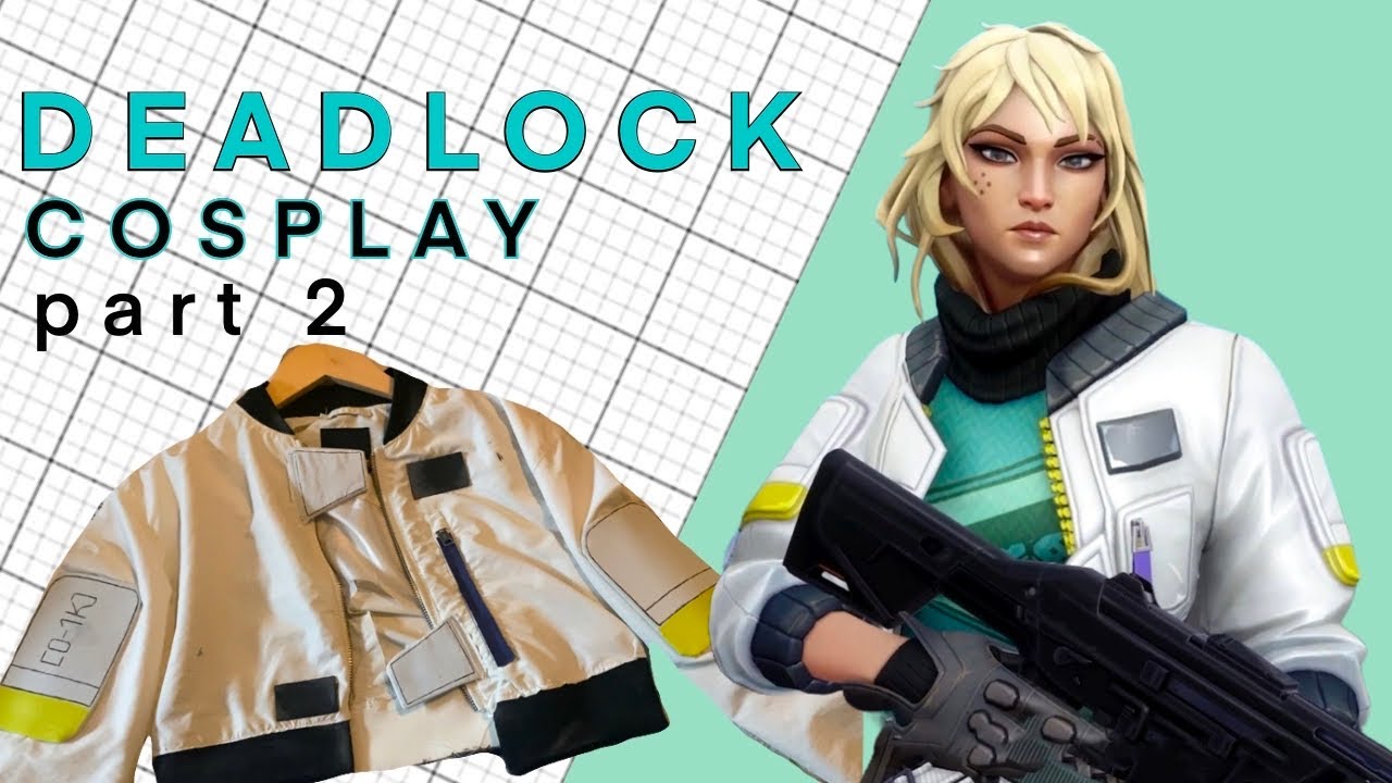 making the jacket 🐻‍ ️(DEADLOCK COSPLAY PART 2) - YouTube