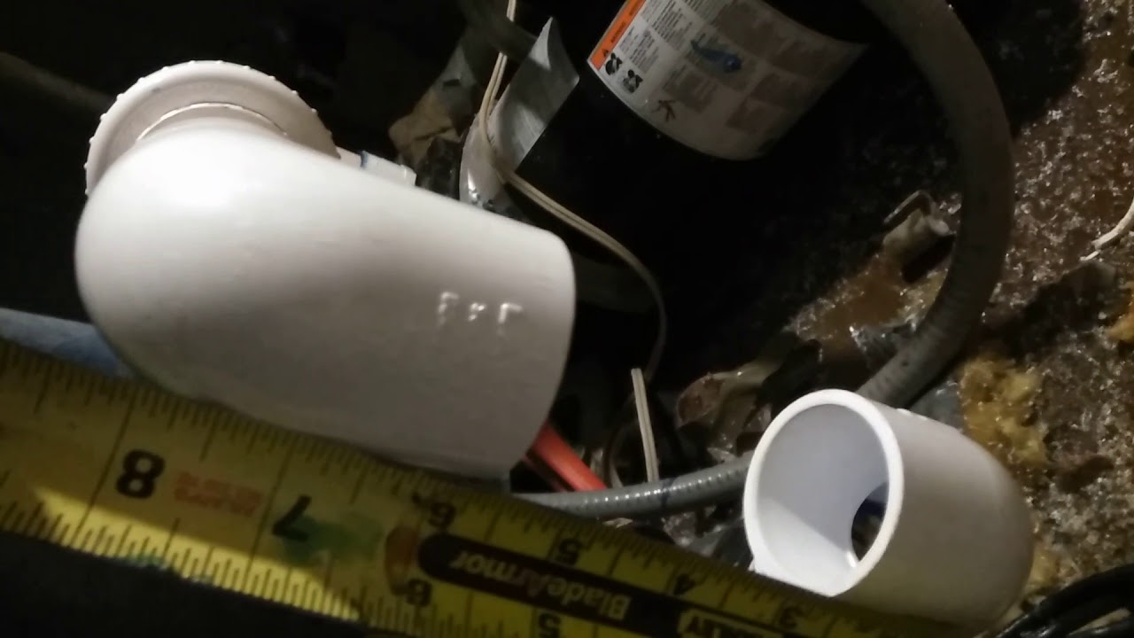 Repairing the plumbing Ruffin from booster pump to house and using bread to stop water part 1 ...