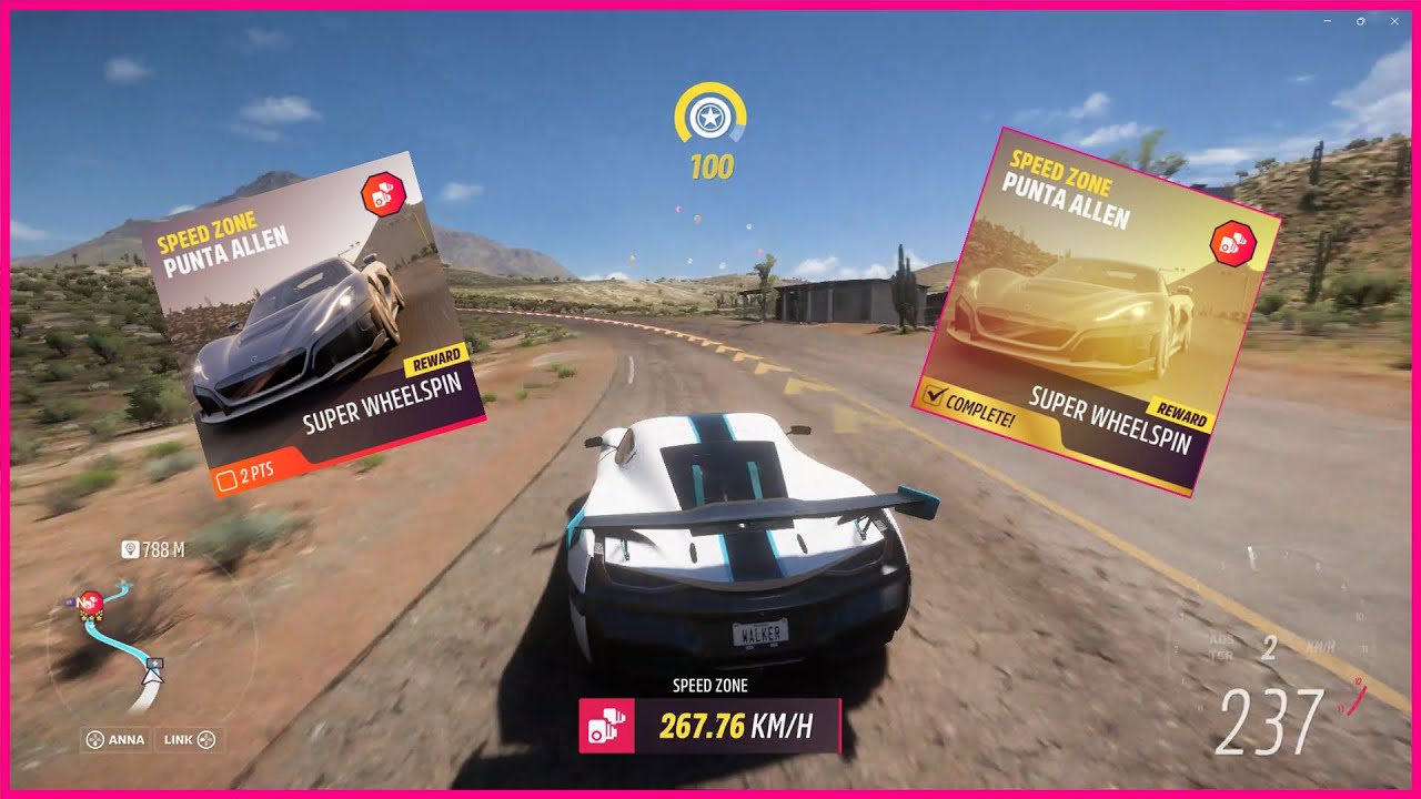 Forza Horizon 5 - Punta Allen Speed Zone - YouTube