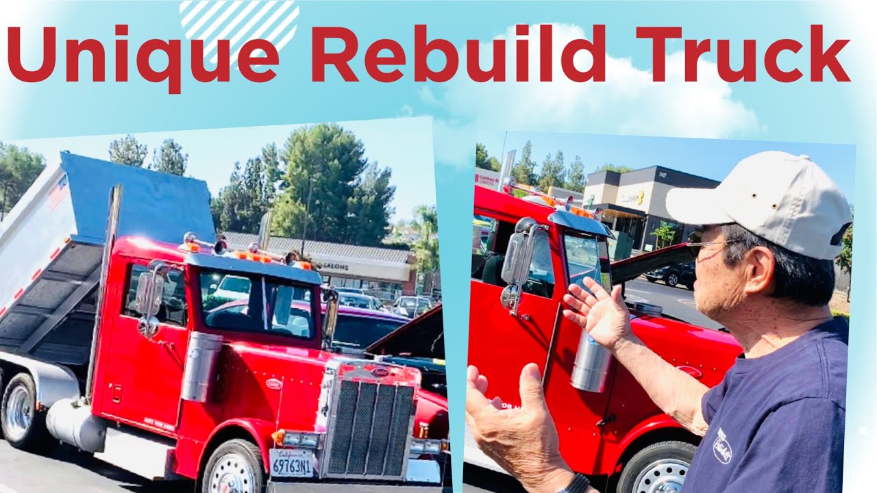 Very unique rebuilt truck. It is combined old car style and use the ...