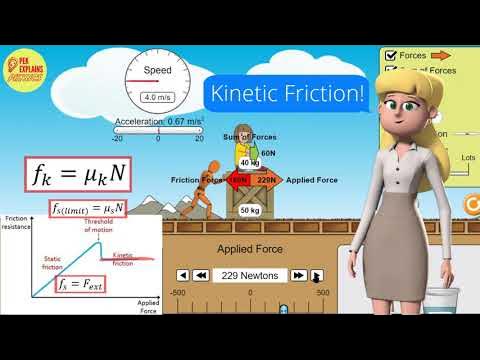 Matriculation Physics: Static and Kinetic Friction - YouTube