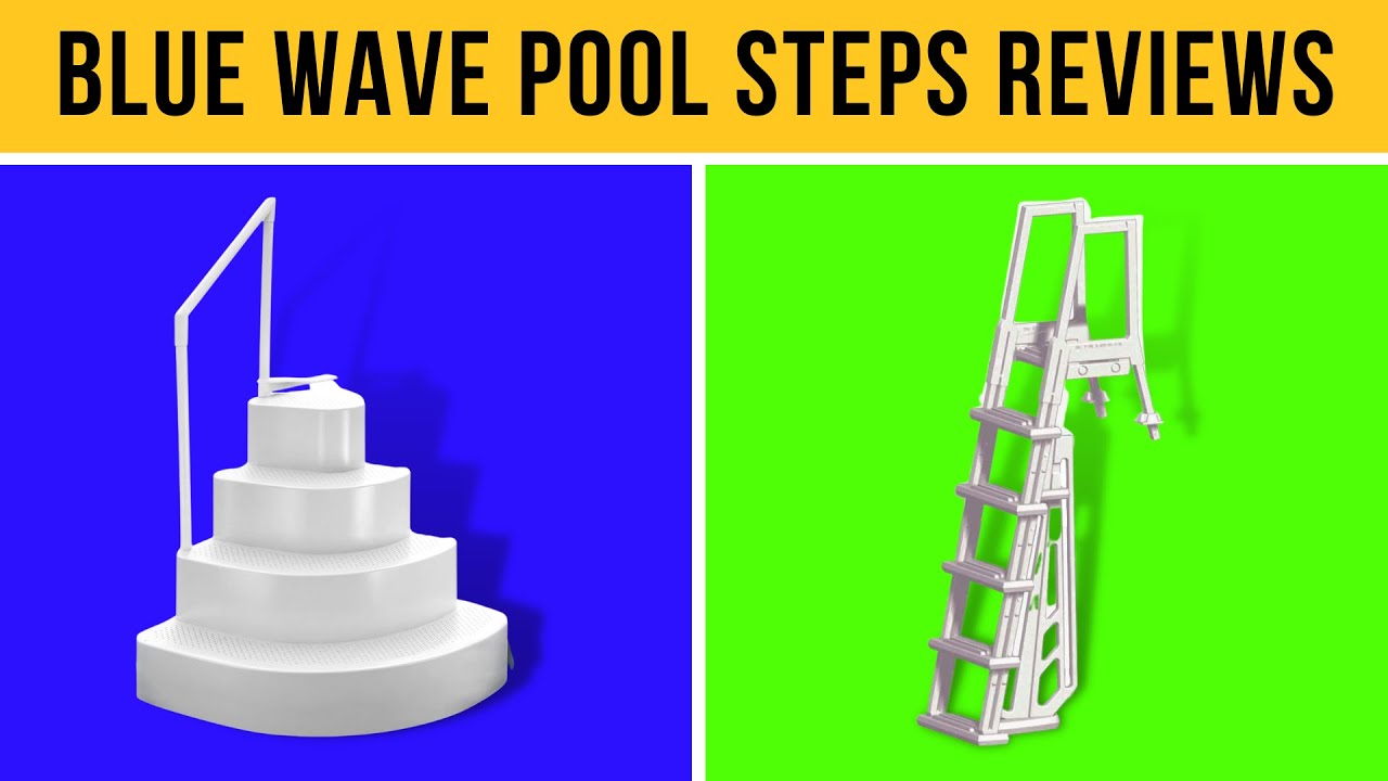 Top 5 Blue Wave Pool Steps Reviews - YouTube