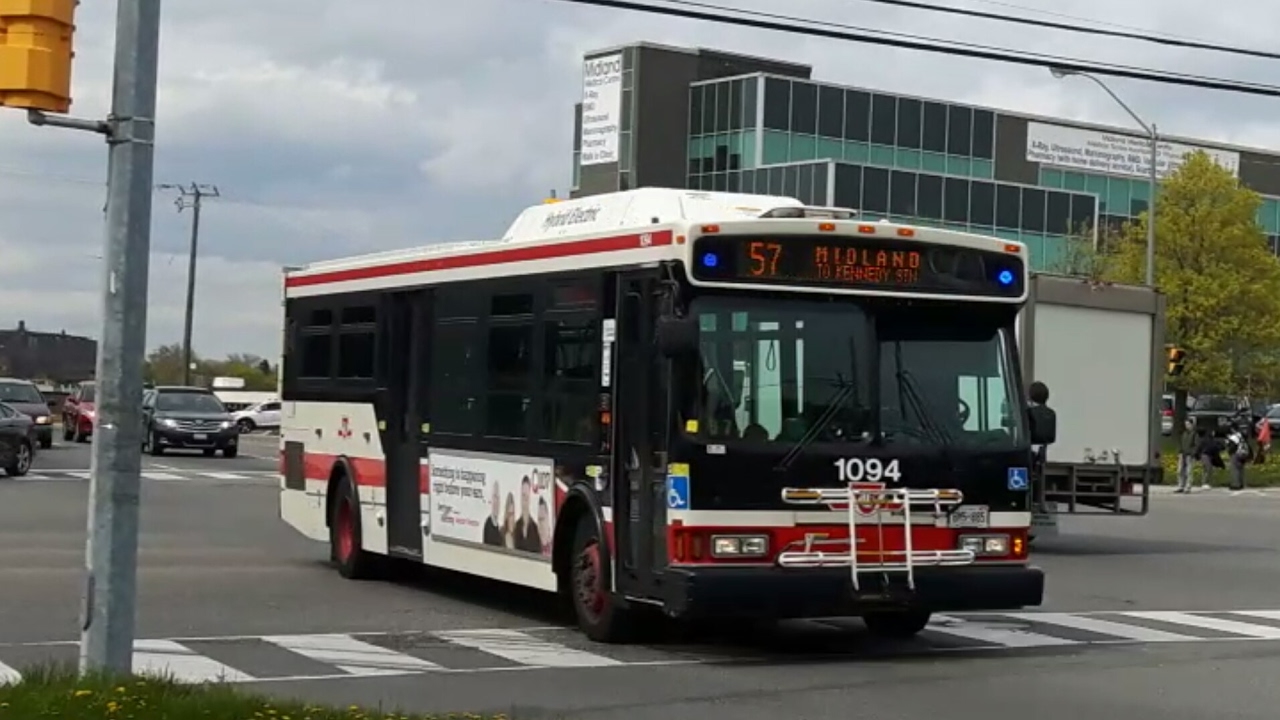 TTC Bus 41 - YouTube