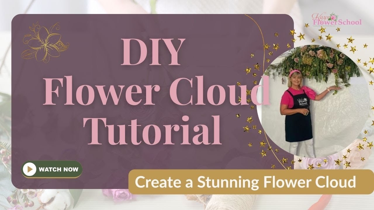 How to Make a Flower Cloud Easily - YouTube