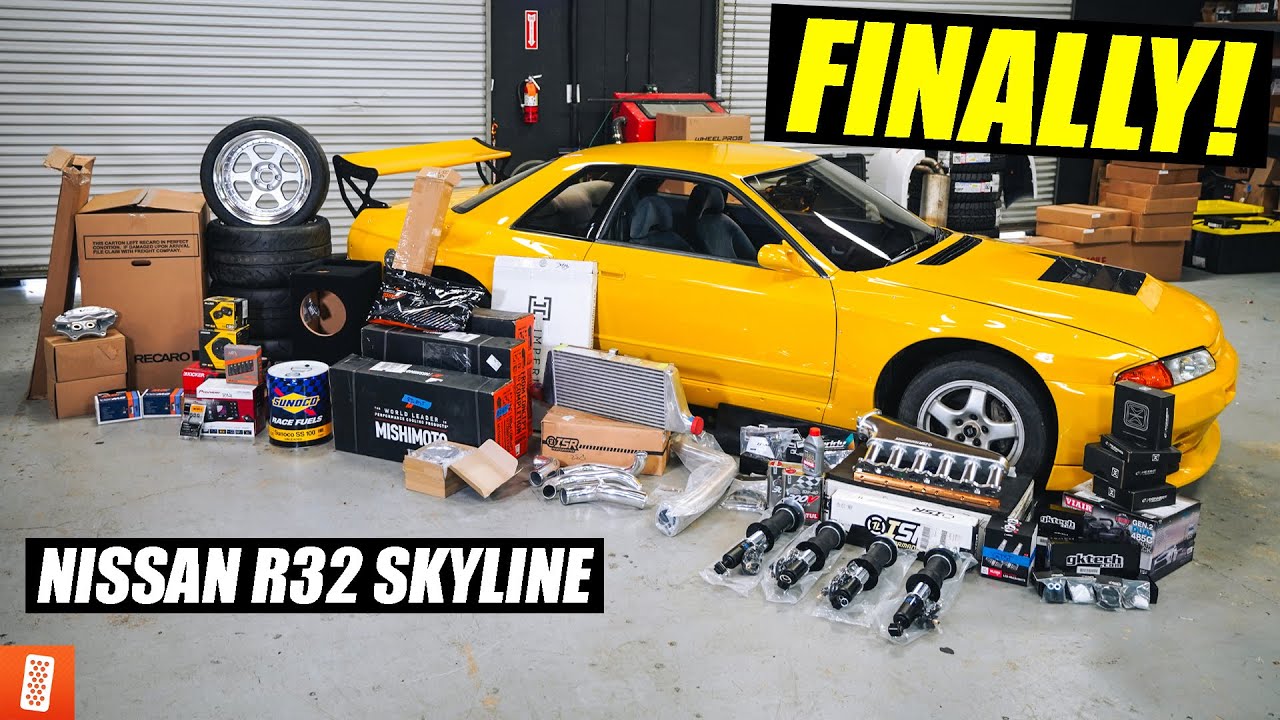 Building and Heavily Modifying a 1989 Nissan Skyline R32 GTS-T - Part 6 ...