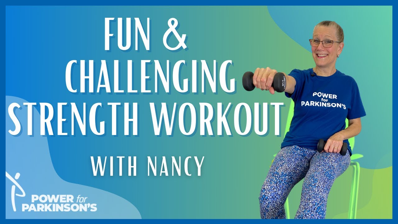 Seated and Standing Strength Workout with Nancy Bain - YouTube