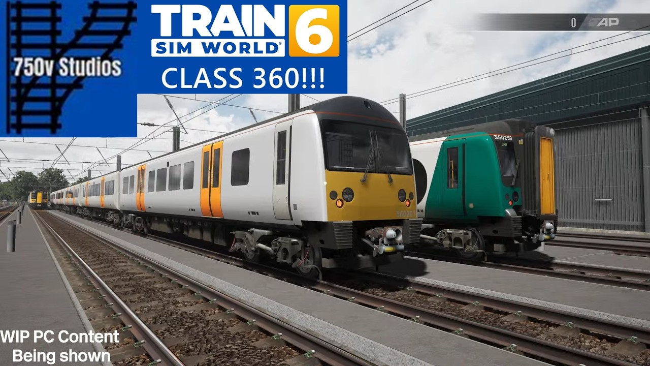 TSW 6 - Class 360! First Ever Public Preview & Interview with 750v ...
