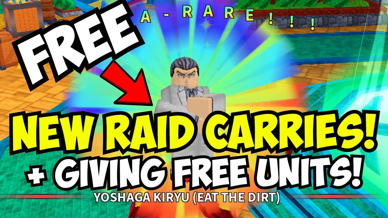 New Bizzare Raid Carries & BIG UPDATE COUNTDOWN, + Giving Free Units ...