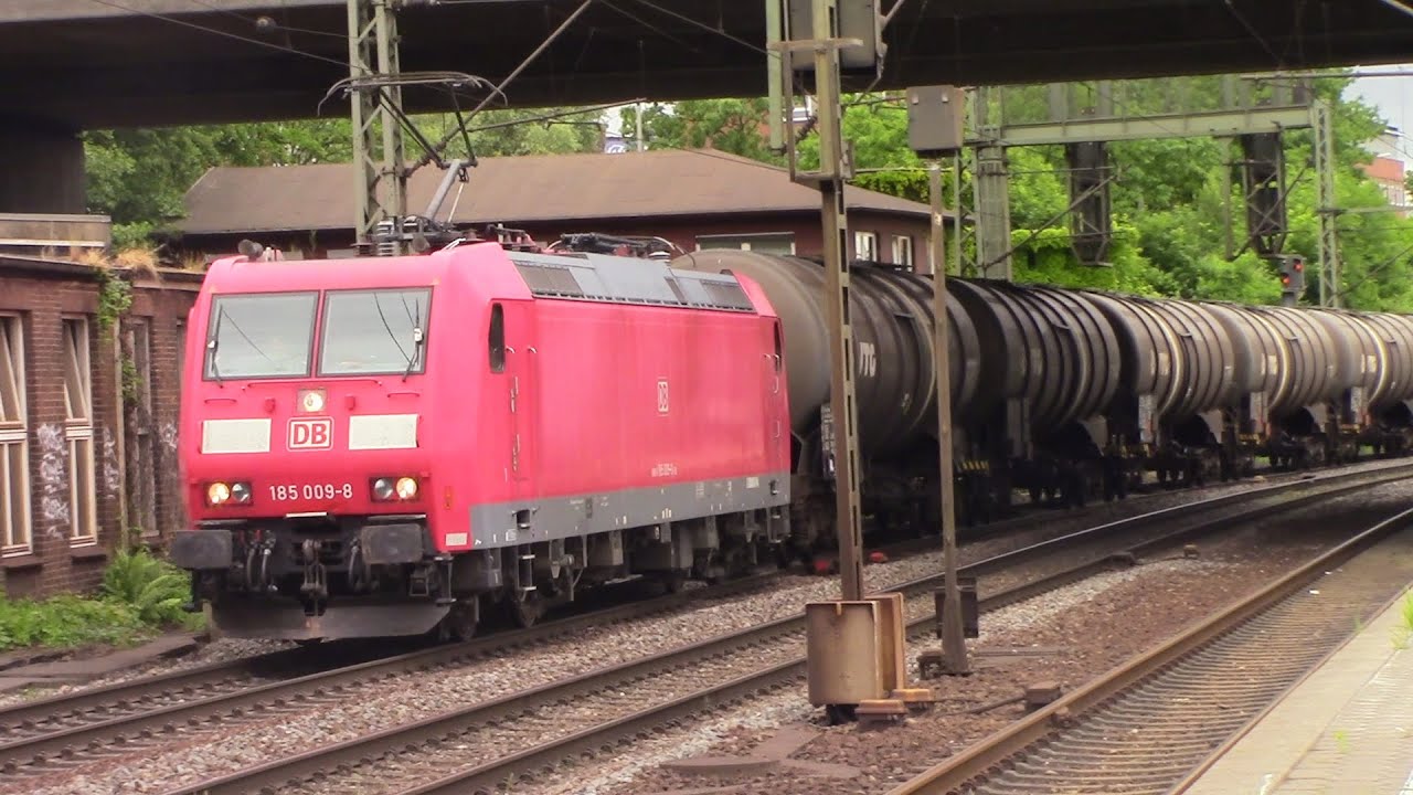 DB / VTG Tank Train at Hamburg / Harburg, Germany (Train 11 of 21 ...