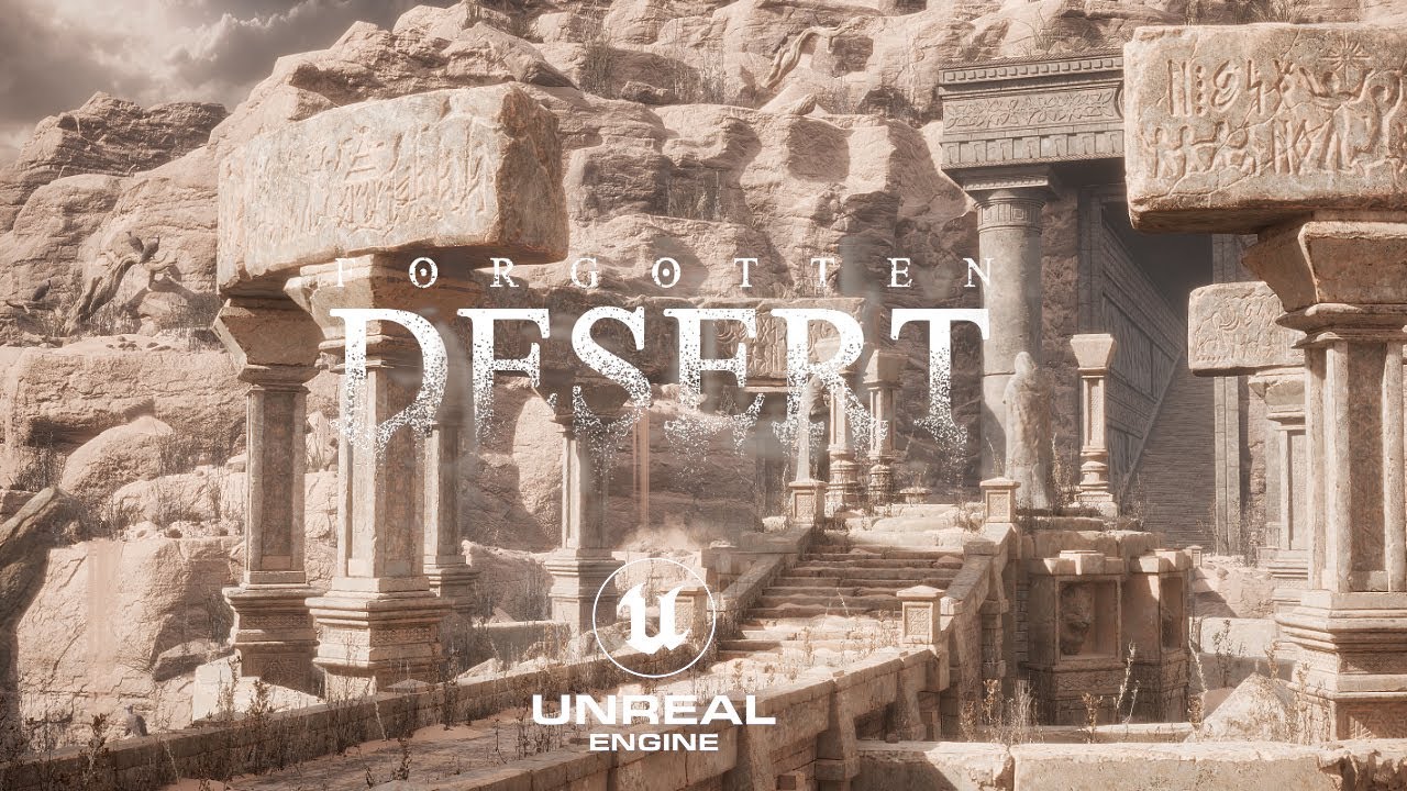 DESERT - Unreal Engine 5 "언리얼엔진5" 지지스쿨 수강생(조**님) 영상 포트폴리오 - YouTube