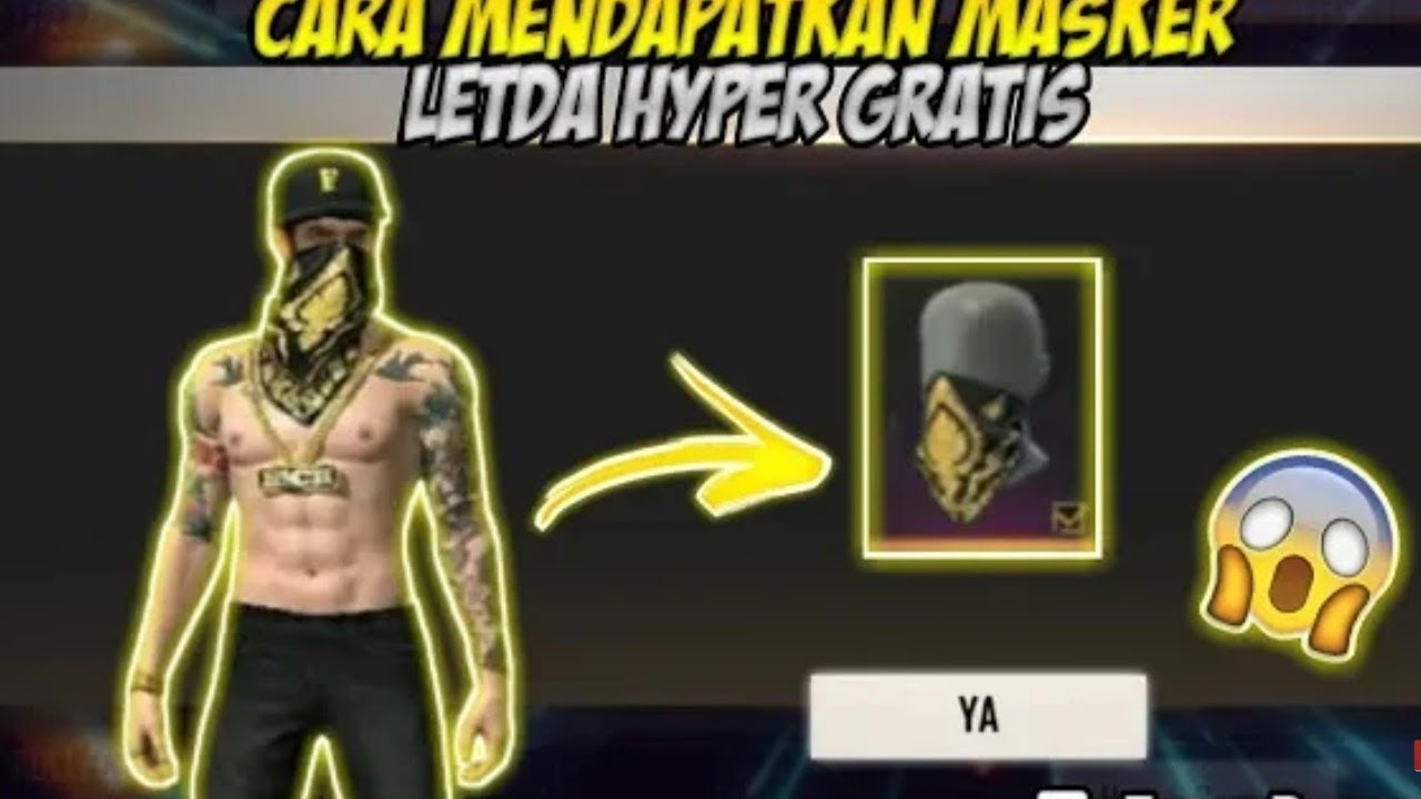 Cara mendapatkan masker letda terbaru 2020 - YouTube