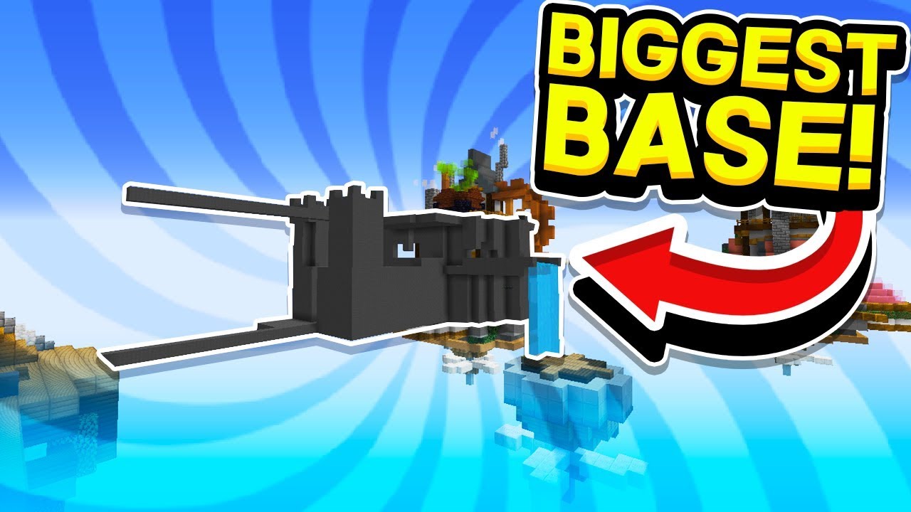 Building the Worlds Biggest Base in Bedwars! (Feat. My Little Brother ...