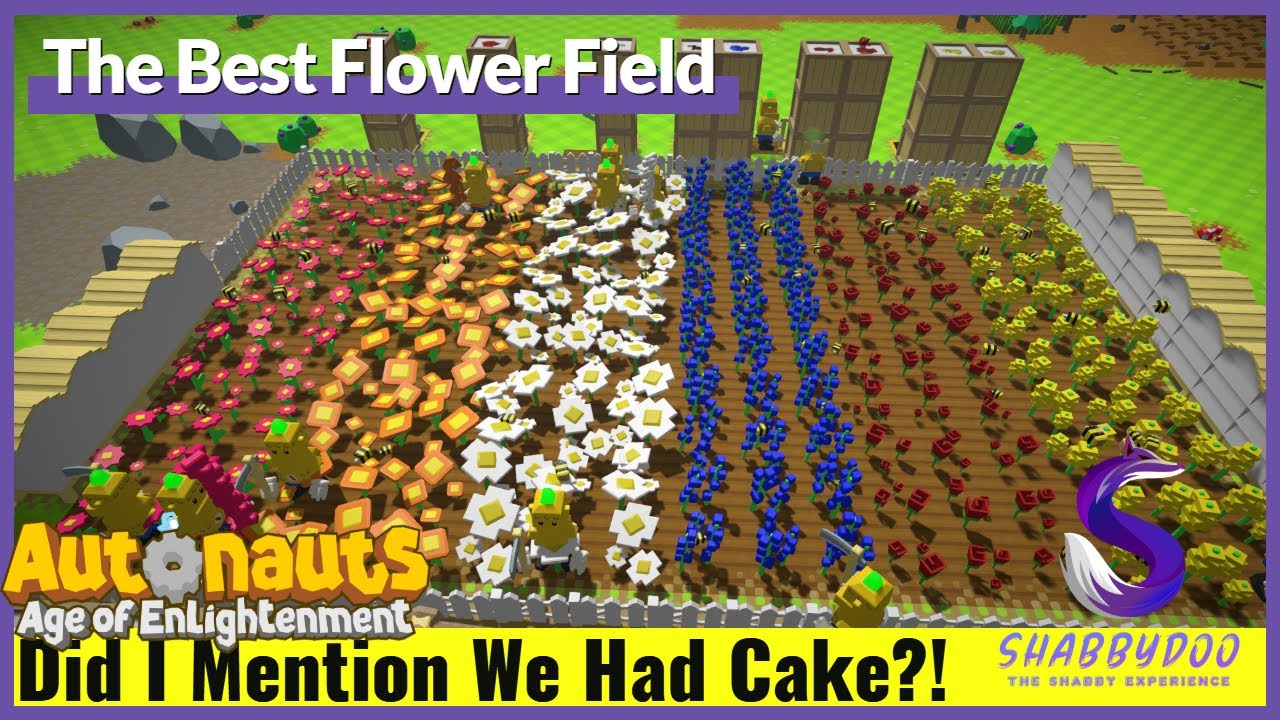 Ep. 29 | The Perfect Flower Field YOU Deserve! | Let's Play Autonauts ...