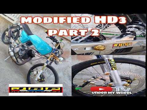 MODIFIED KAWASAKI HD3 | SKYBLUE | JRP | PART 2 - YouTube