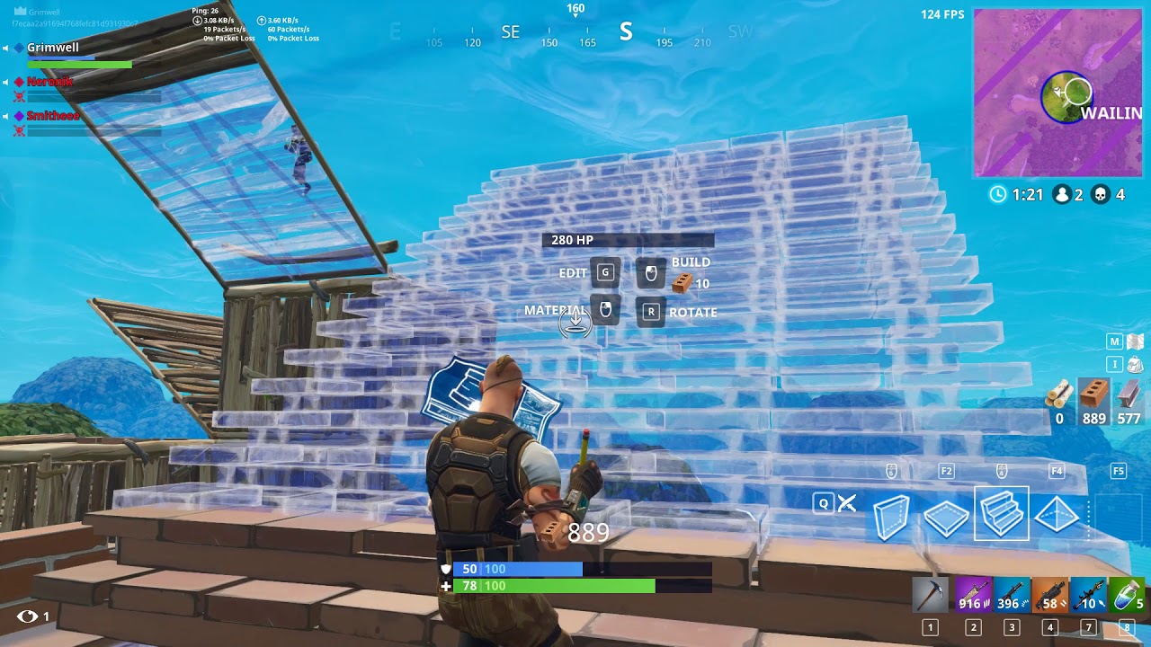 Fortnite insane retarded win - YouTube