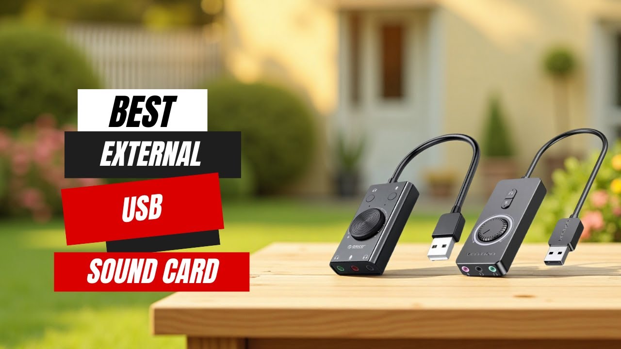 Top 5 Best External USB Sound Cards to Upgrade Your Audio Setup! - YouTube