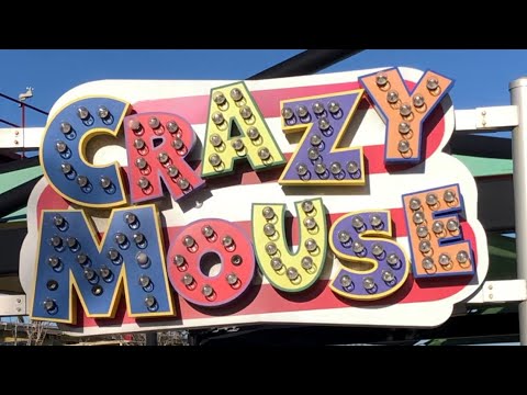 Tropic Falls at OWA Crazy Mouse Roller Coaster Entire Ride - YouTube