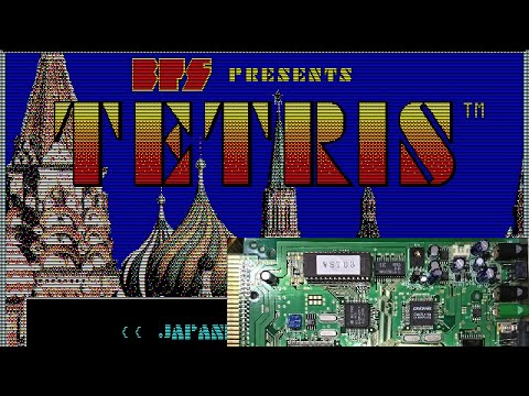 BPS版TETRIS PC-9801版の様子 - YouTube