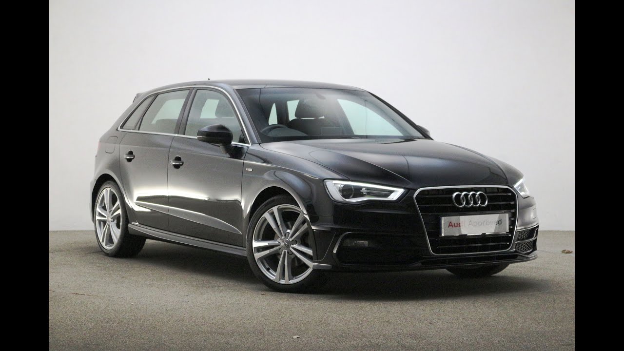 AUDI A3 TFSI S LINE BLACK 2014 - YouTube