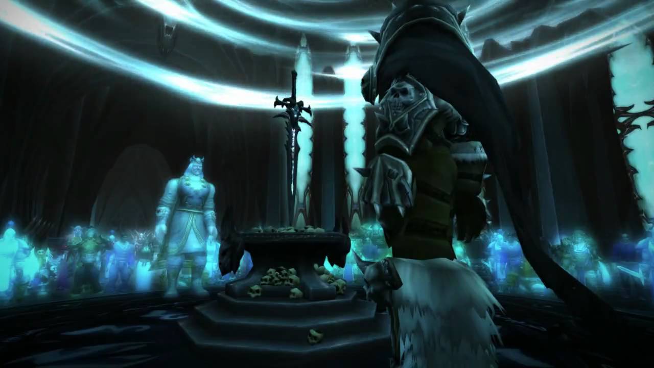 "Fall of the Lich King" begins. - YouTube