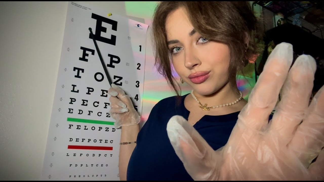Let's Check Your Vision 👁️ (Relaxing Eye Exam) ASMR - YouTube