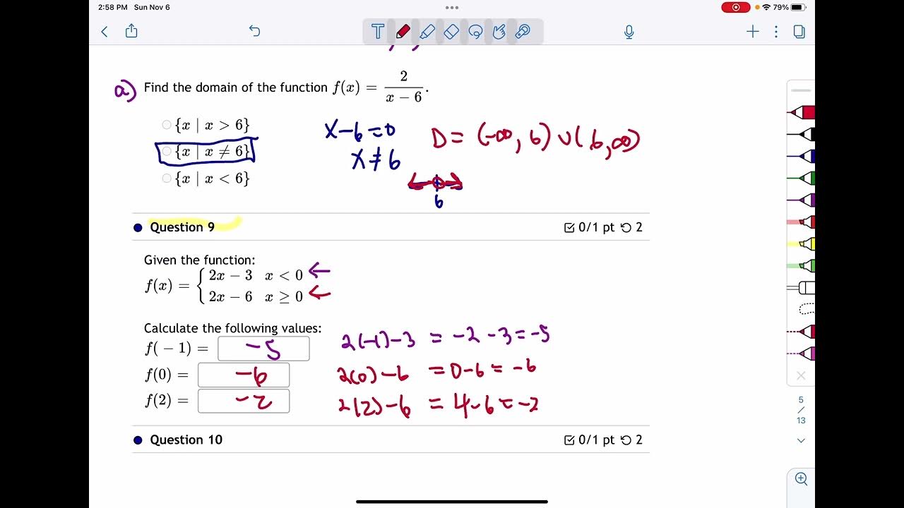 Chapter 3 Review (College Algebra/ Precalc) - YouTube