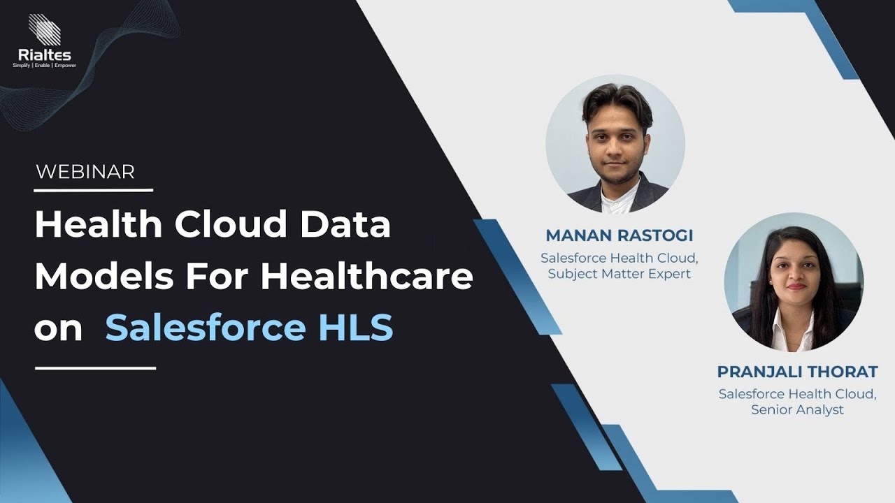 Health Cloud Data Models for Healthcare on Salesforce HLS - YouTube