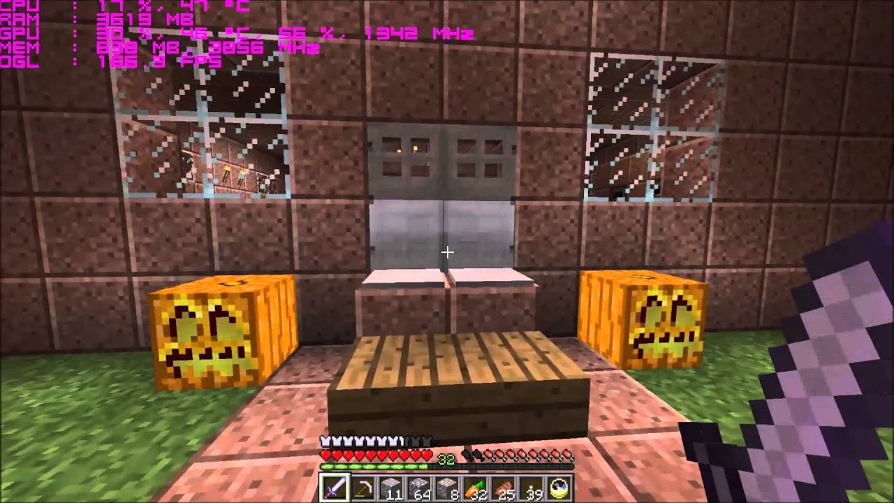 Minecraft 64 Bits Benchmark i7 4790K GTX 970 FPS - YouTube