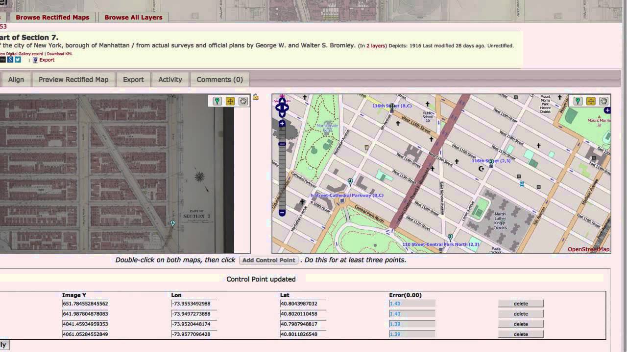 NYPL Map Warper Tutorial - YouTube