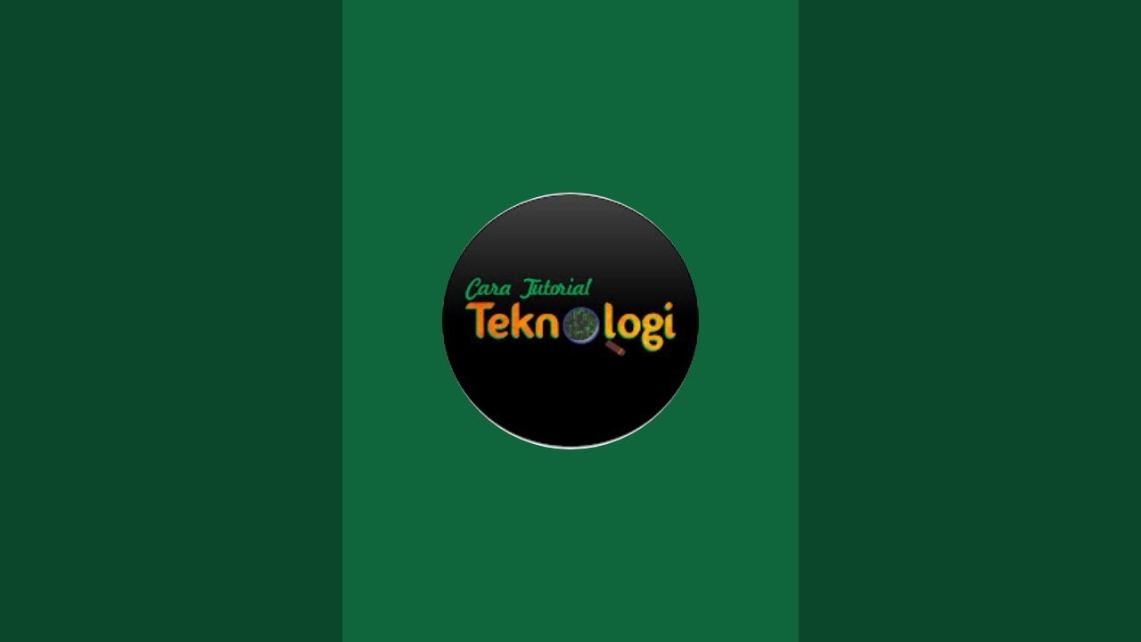 Cara Tutorial Teknologi sedang live sekarang! - YouTube