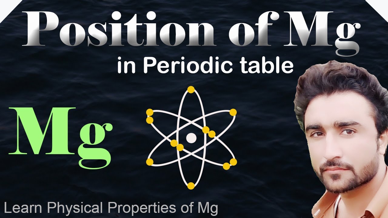 Position of Magnesium in Periodic Table || Physical Properties of Mg ...