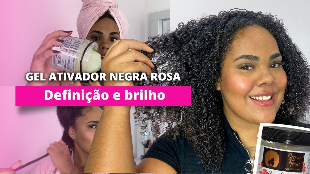 GEL NEGRA ROSA resseca os fios? | GARANTIA DE DAY AFTER | Rapha Oscar ...