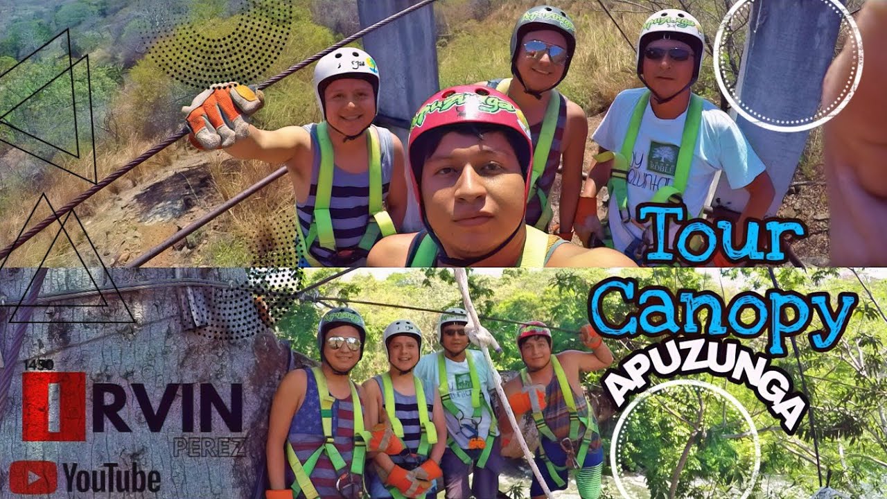 Tour Canopy Apuzunga ( El Salvador ) - YouTube