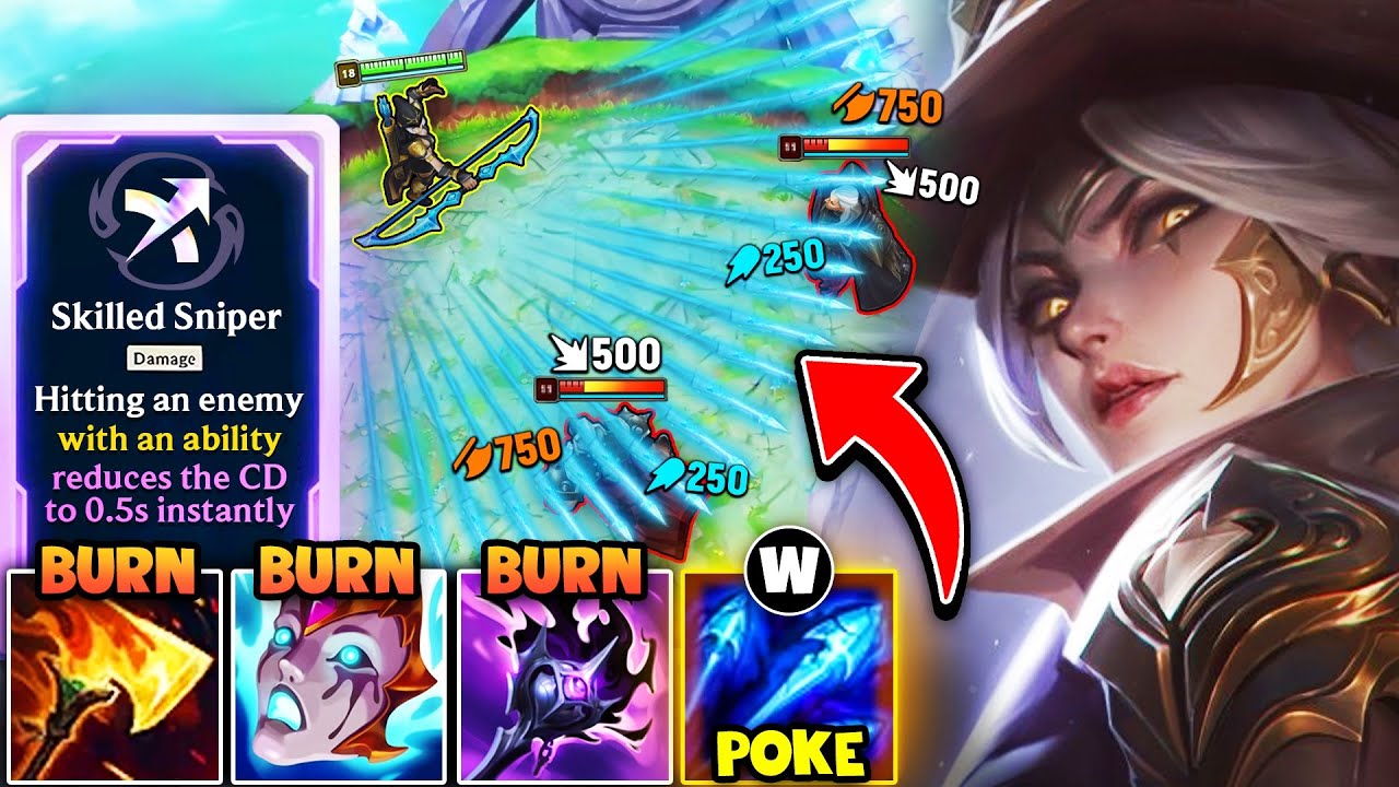We created the most ANNOYING Ashe build of all-time in Arena! (SKILLED ...