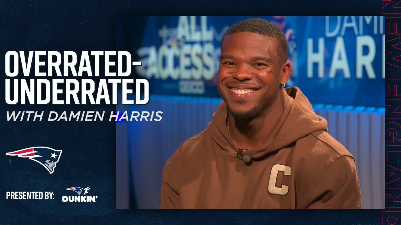 Overrated-Underrated with Damien Harris | Patriots 1-on-1 - YouTube