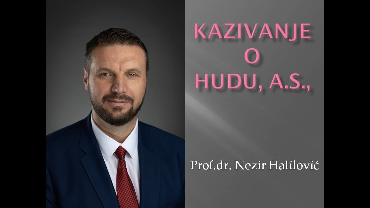 O Hudu, a.s., prof.dr. Nezir Halilovic - YouTube