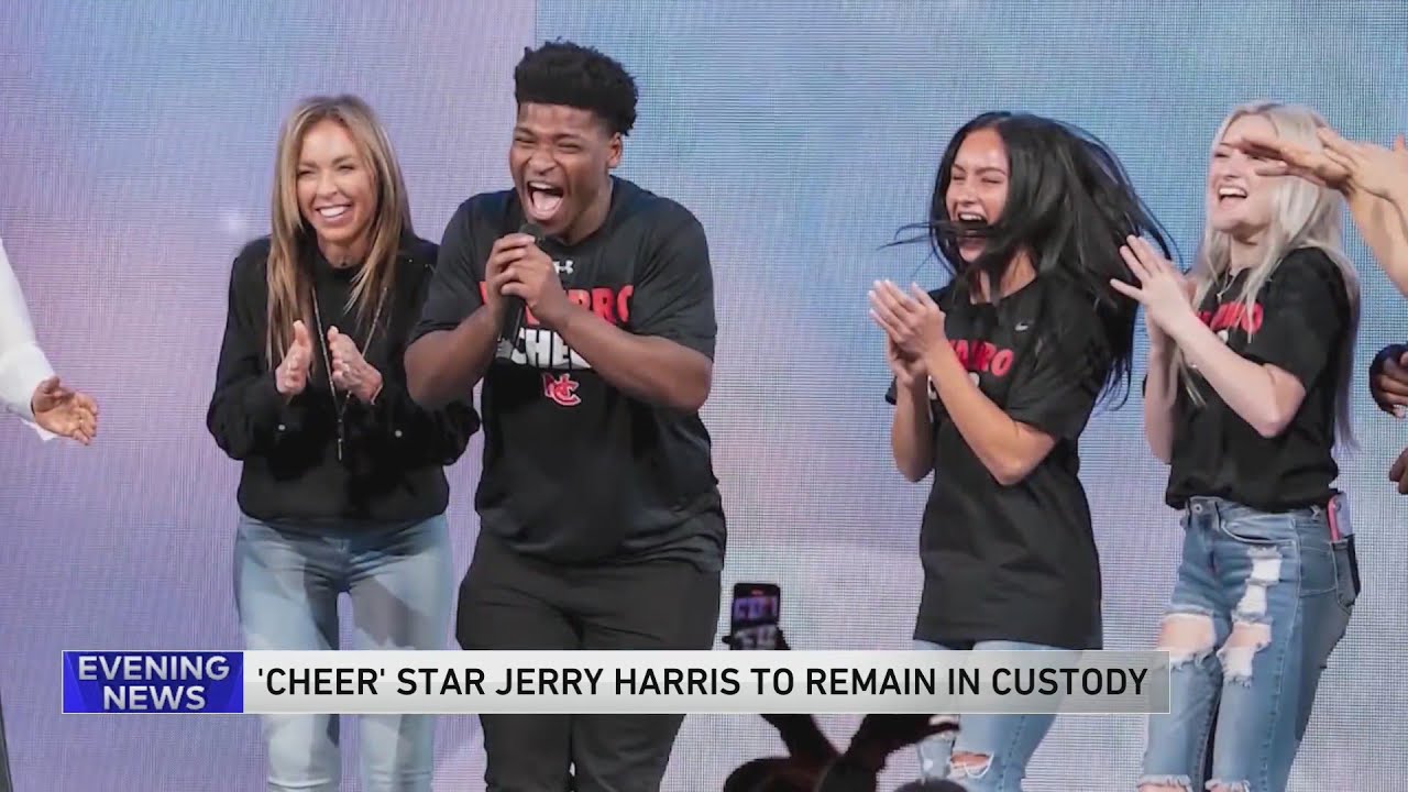 'Cheer' star Jerry Harris to remain in federal custody - YouTube