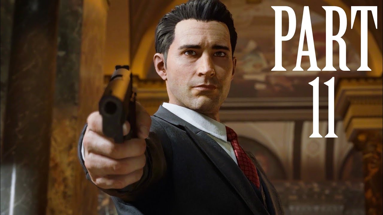 MAFIA DEFINITIVE EDITION Walkthrough Gameplay Part 11 - BANK ROBBERY ...
